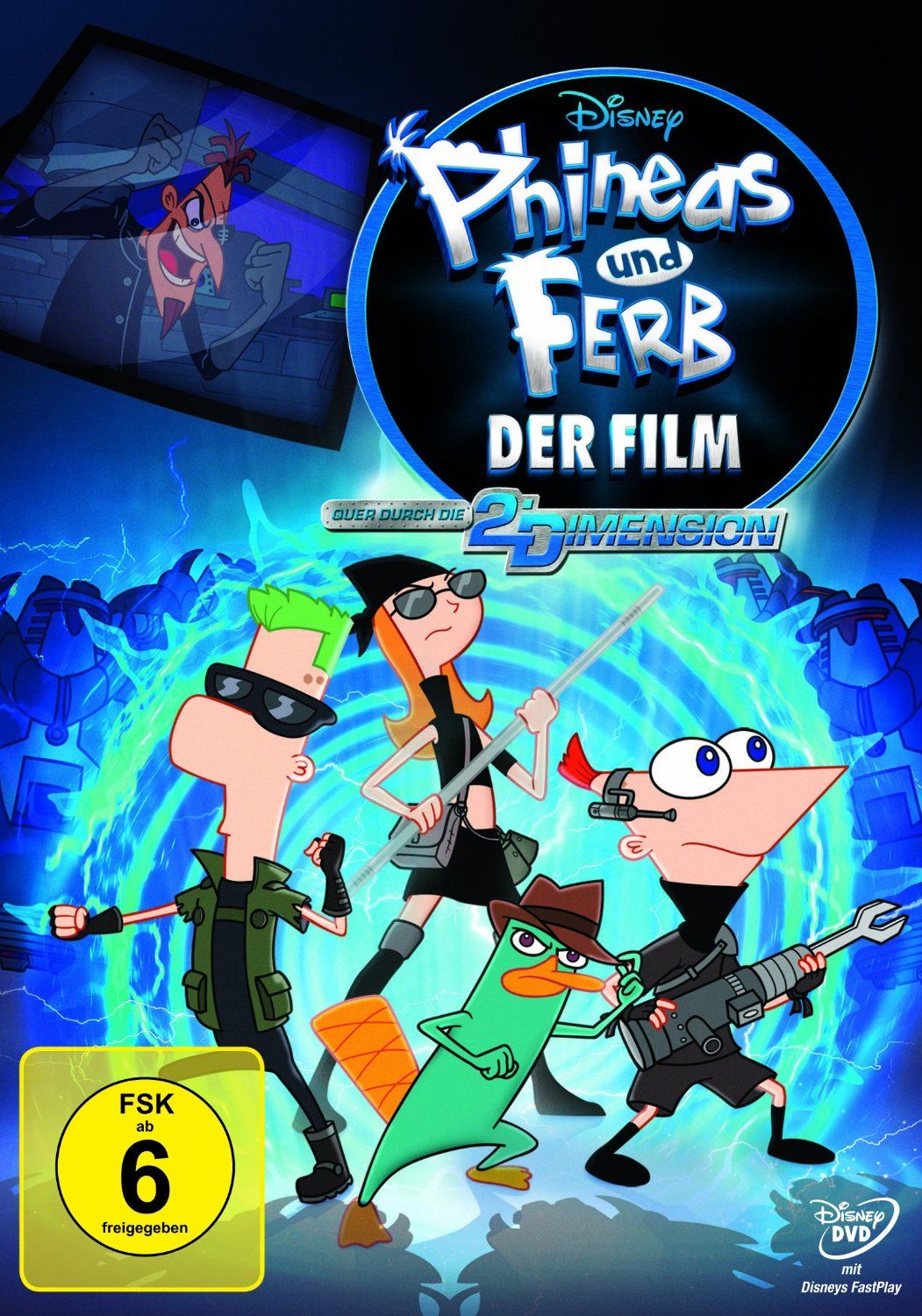 Disney Phineas und Ferb: der Film - quer durch die 2. Dimension ...